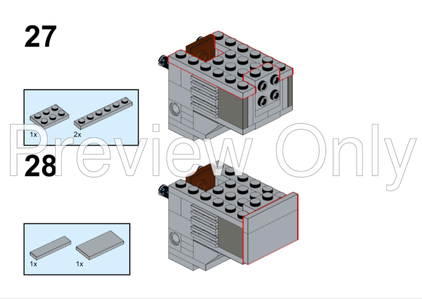 LEGO MOC AT-PT / Hunchback by ThrawnsRevenge | Rebrickable - Build with ...