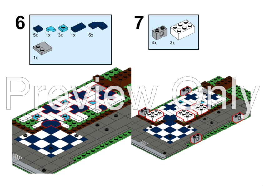 LEGO MOC 31105 Townhouse Toy Store (modular modification) by zr ...