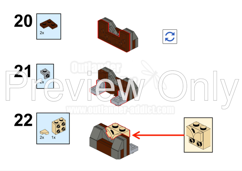 LEGO MOC Brickheadz Outlander - Jamie and Claire Fraser by Planet GBC ...