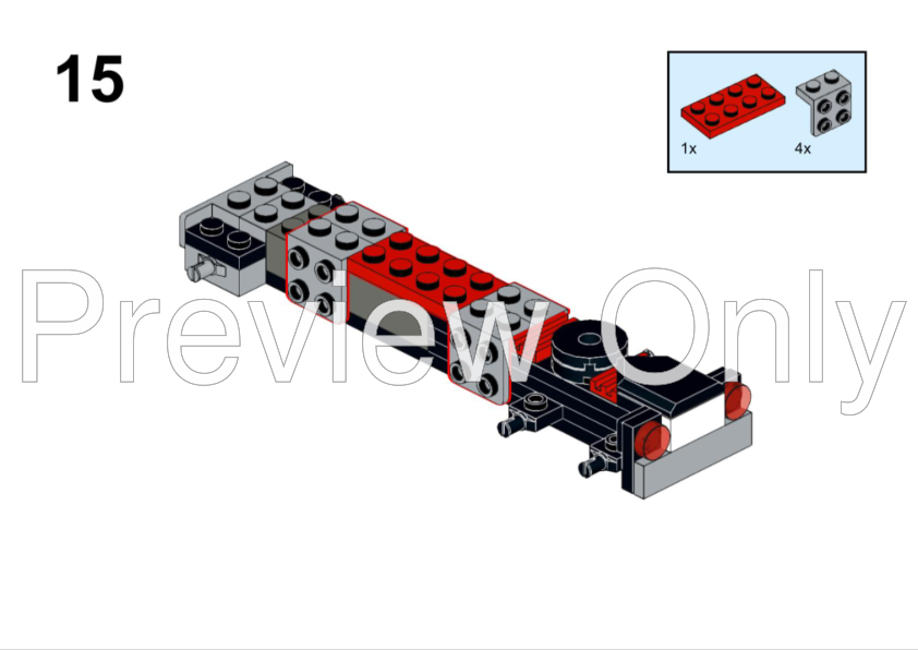 LEGO MOC Lumber Truck by HaulingBricks | Rebrickable - Build with LEGO