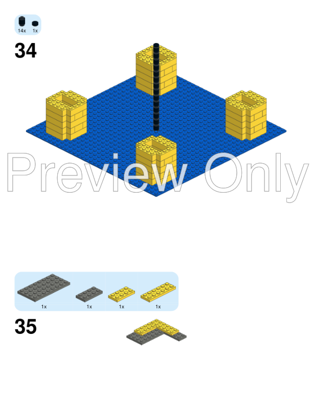 LEGO MOC Offshore Drilling Platform by Ben_Stephenson | Rebrickable ...