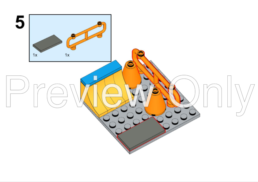 Lego Moc Muscle Car Alternative Build Set 60290 By Gabizon