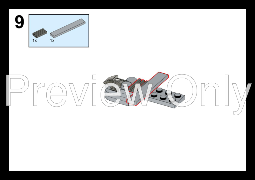 Lego Moc Mini Razor Crest By Bsbl1411 Rebrickable Build With Lego