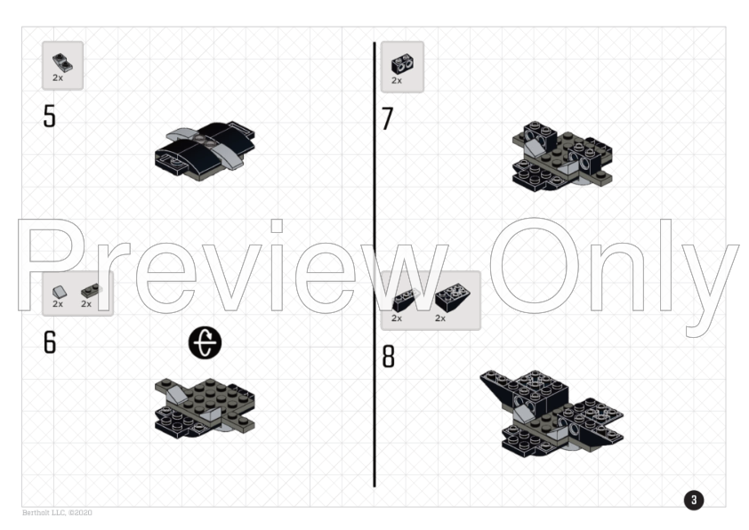 Lego Moc First Order Tiedroid Automated Fighter By Bertholt