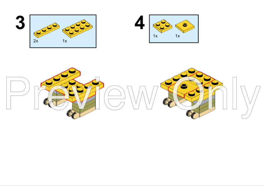 Lego Moc Bossk Brickheadz By Fmbricks Rebrickable Build With Lego