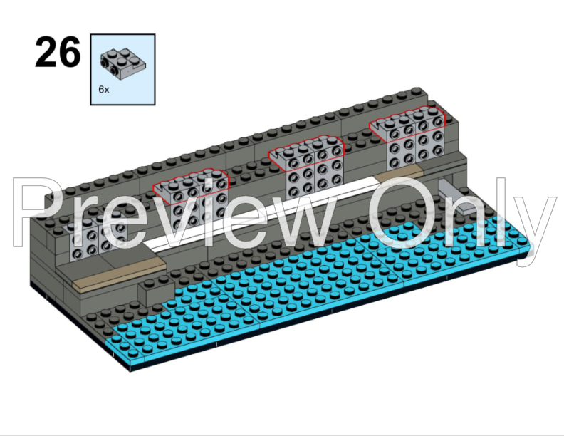 LEGO MOC Niagara Falls by GreatToBeGary | Rebrickable - Build with LEGO