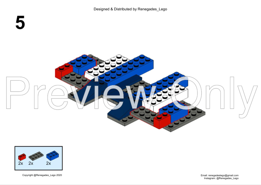 LEGO MOC AAT Defoliator Tank DDT by renegade369 | Rebrickable - Build ...
