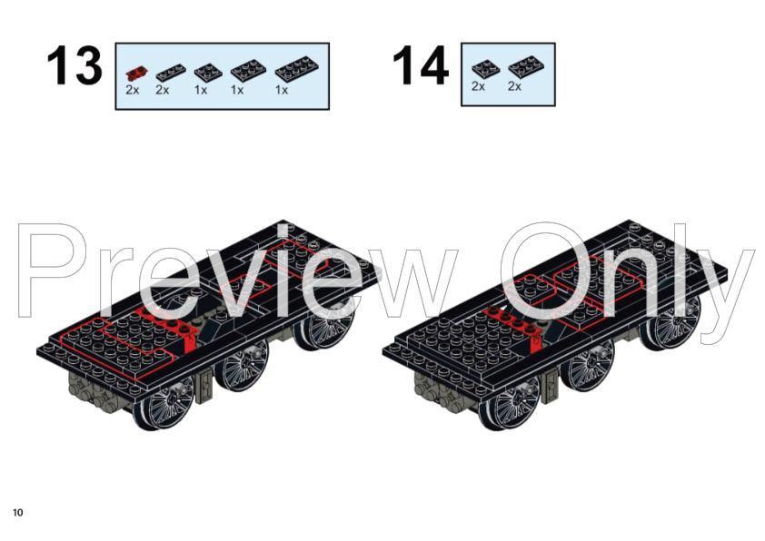 LEGO MOC LNER Class J21 0-6-0 Locomotive by Plastic_Goth | Rebrickable ...