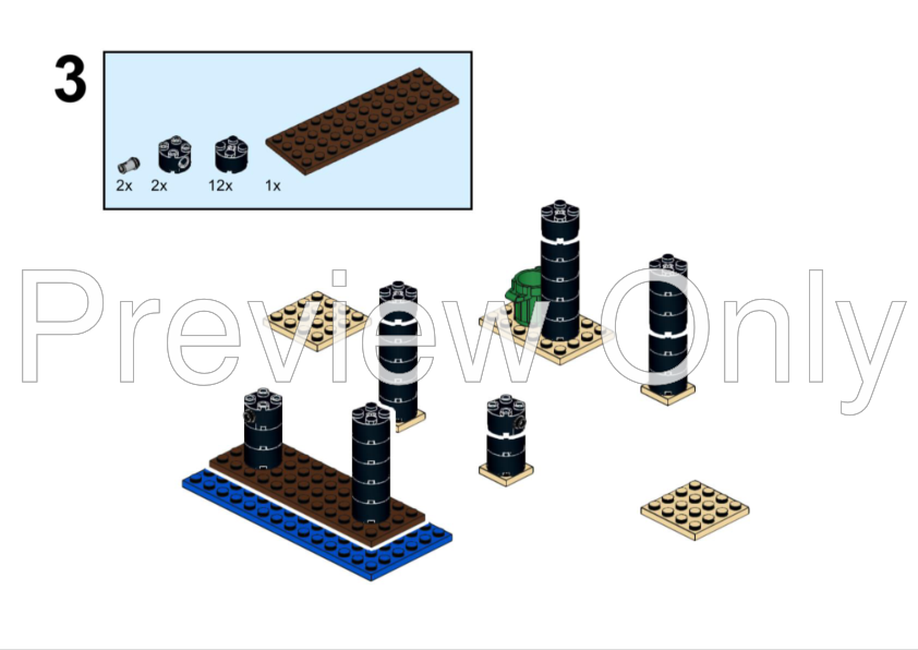 LEGO MOC Seaside Bungalow by fidi70 | Rebrickable - Build with LEGO