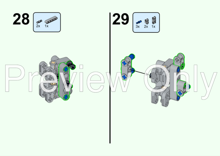 LEGO MOC Monster Truck Chassis RC by Technicalities by KK | Rebrickable ...