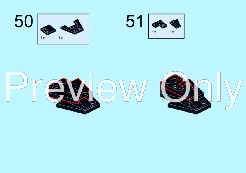 LEGO MOC Batwing '89 by TransBricks | Rebrickable - Build with LEGO