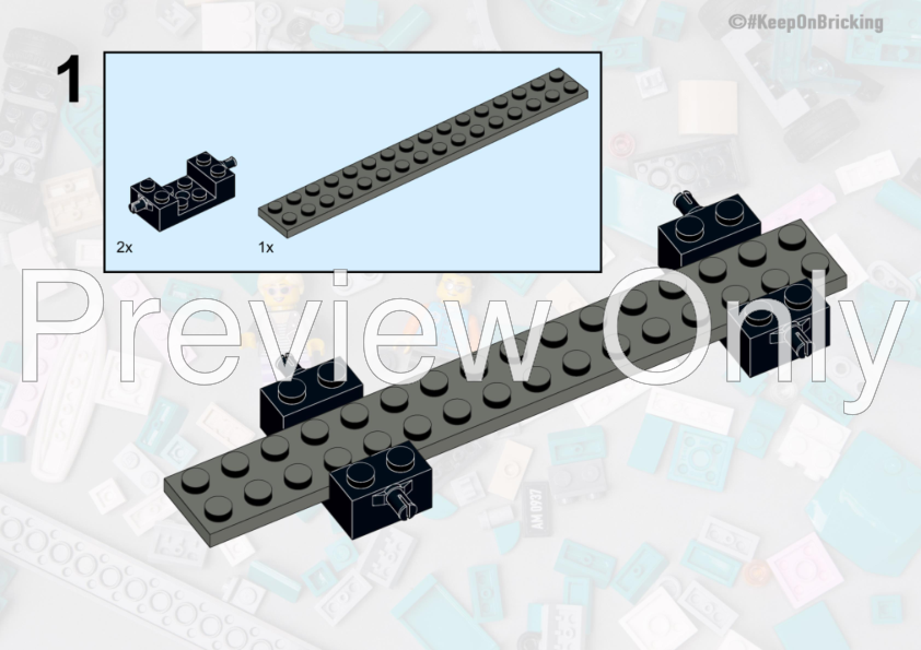 LEGO MOC 40448 Surfer's PICKUP by Keep On Bricking | Rebrickable ...