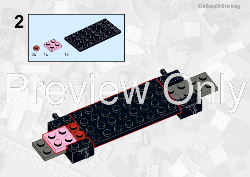 LEGO MOC 40448 TRUCK by Keep On Bricking | Rebrickable - Build with LEGO