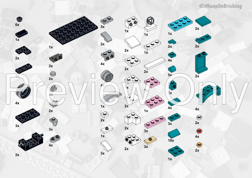 LEGO MOC 40448 16in1 by Keep On Bricking | Rebrickable - Build with LEGO