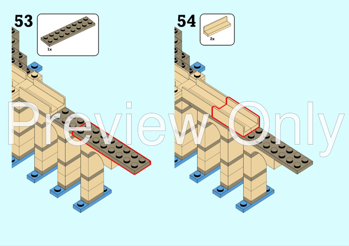 LEGO MOC Rotating Towers - Alternate model of 71043 - Hogwart's Castle ...