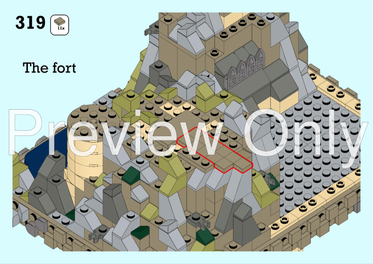 LEGO MOC Rotating Towers - Alternate model of 71043 - Hogwart's Castle ...