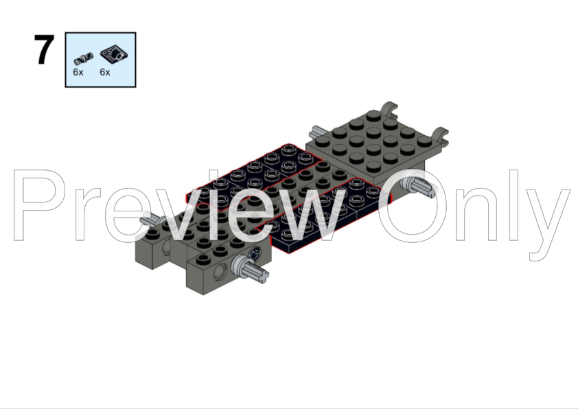 LEGO MOC Parcel Van by Brickwater Bay | Rebrickable - Build with LEGO