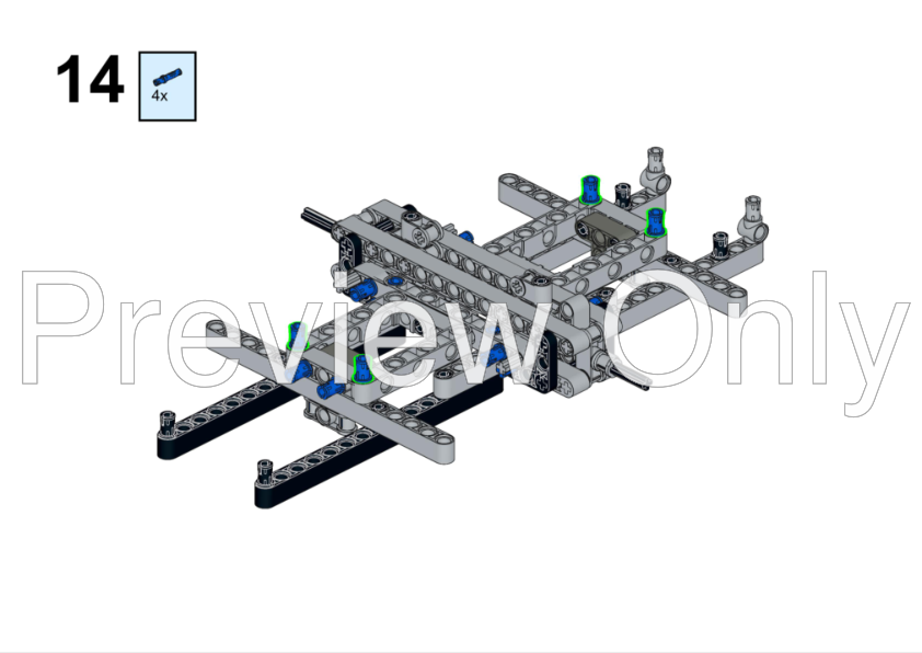 LEGO MOC Tieflader (low loader) by Domi333555 | Rebrickable - Build ...