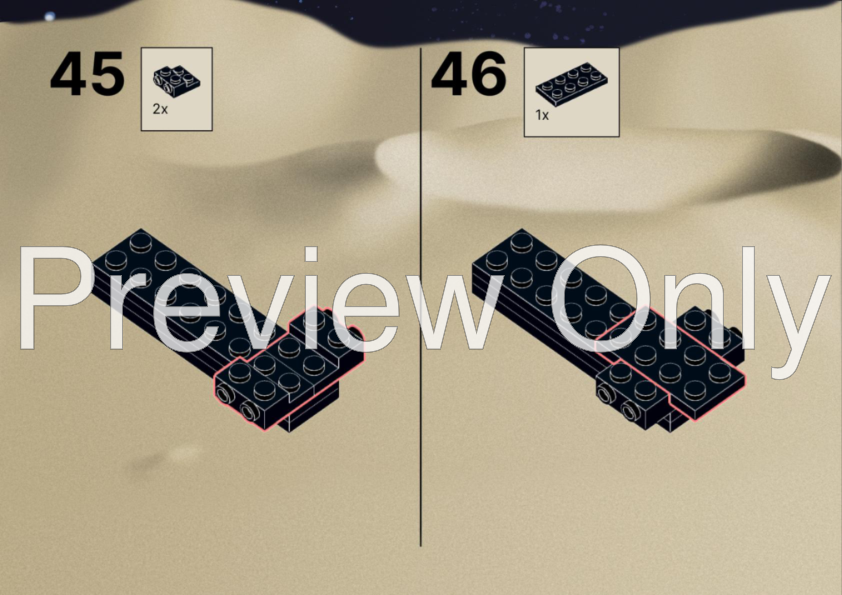 LEGO MOC BOW Starfighter by thomin | Rebrickable - Build with LEGO