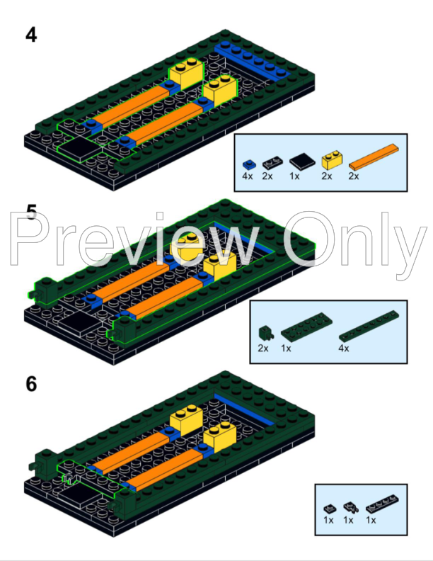 LEGO MOC Emerald Night Class A3-B Tender by KernowBrix | Rebrickable ...