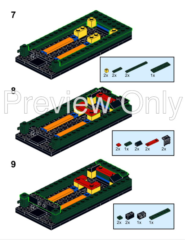 LEGO MOC Emerald Night Class A3-B Tender by KernowBrix | Rebrickable ...