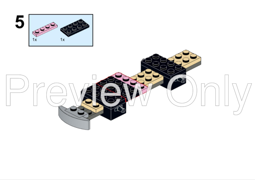 LEGO MOC 40448-2 Pick-up Truck / Rebuild Your Set by Brickwood ...