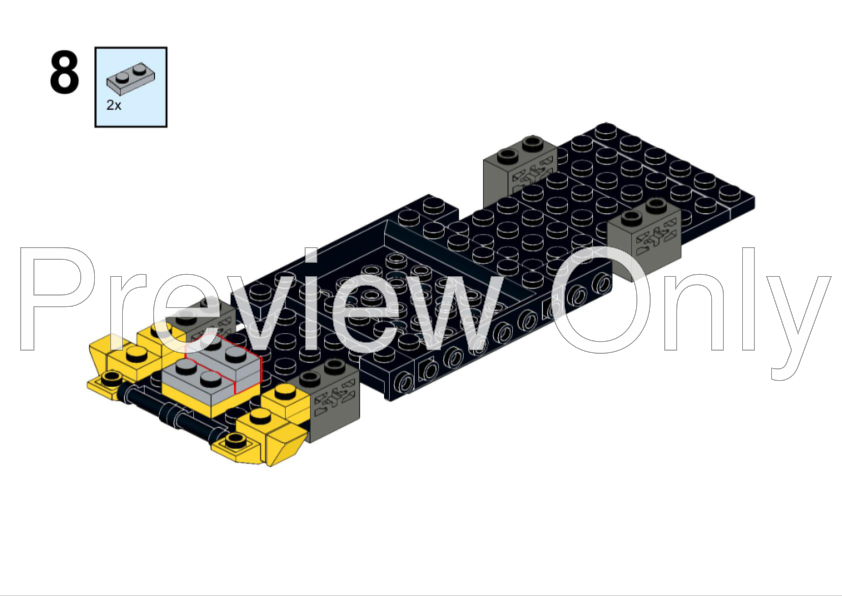 Lego Moc Plymouth Superbird By 8wideisbetter Rebrickable Build With