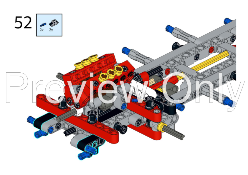 LEGO MOC Truck & Hooklift Semi-Trailer (42098 C-Model) with optional ...