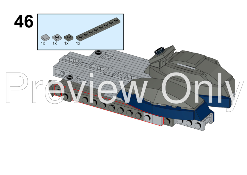 LEGO MOC LEGO SW MOC. Droid Hyena-class Bomber by BRICKMANstudio ...