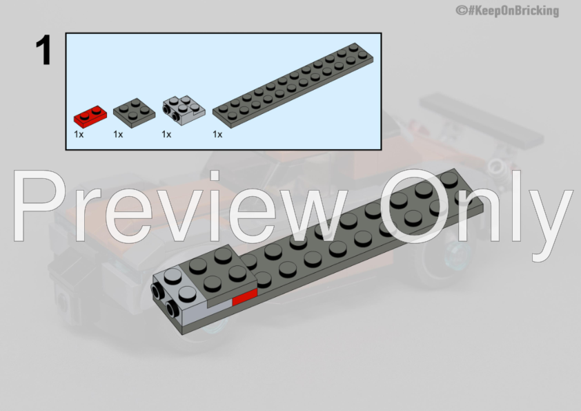 Lego Moc Cyber Muscle By Keep On Bricking Rebrickable Build With Lego