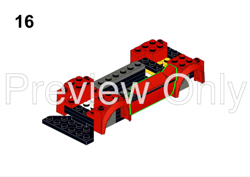 LEGO MOC BMW M1 (1980) by LegoCarMaker | Rebrickable - Build with LEGO