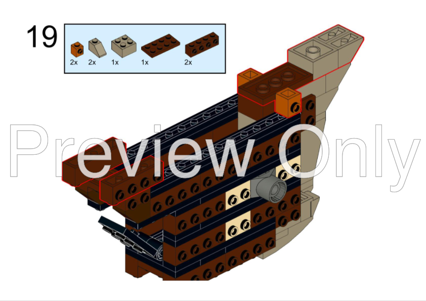LEGO MOC Blurrg (from The Mandalorian) by tomclarke | Rebrickable ...
