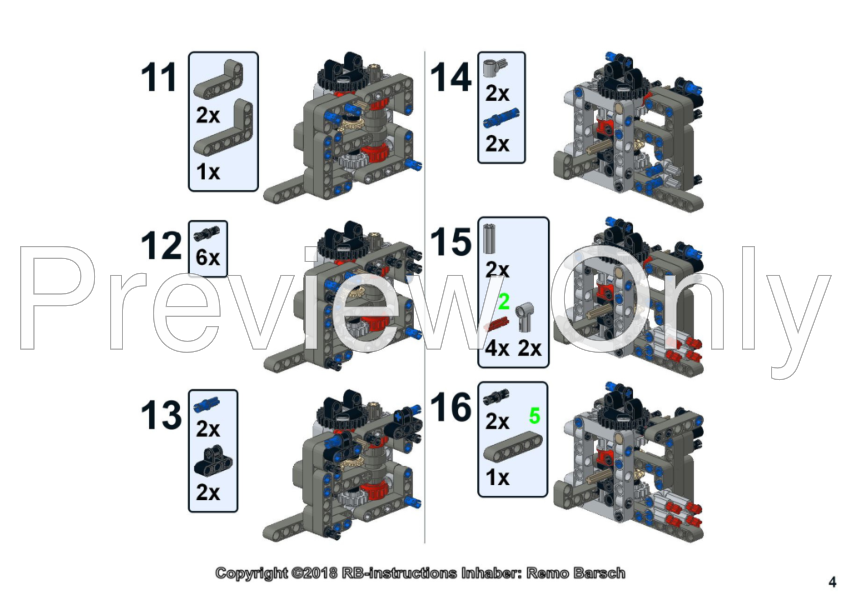 Lego Moc Suction Pipe For Claas Xerion 5000 Or Fastrac By Rb