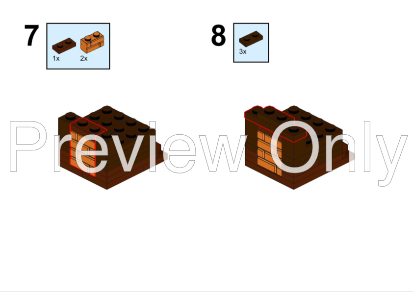 LEGO MOC Shaak Ti Brickheadz by FMbricks | Rebrickable - Build with LEGO