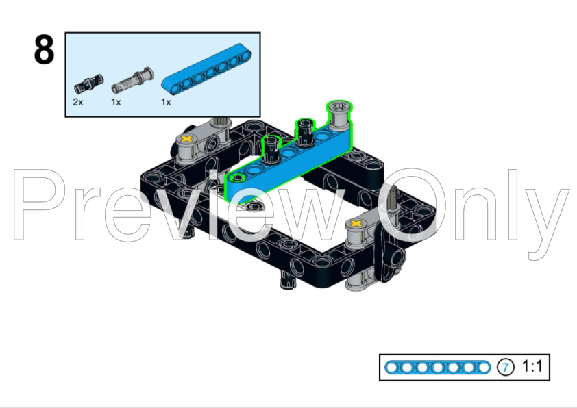 Lego Moc Rc Power Drifter 42124 B Model By Msk6003 Rebrickable