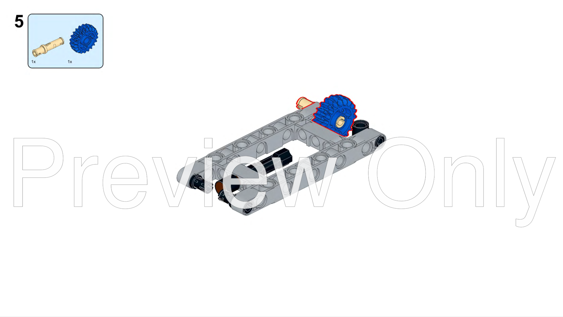 Lego Moc 42108 Formula 1 By Cobalt Rebrickable Build With Lego