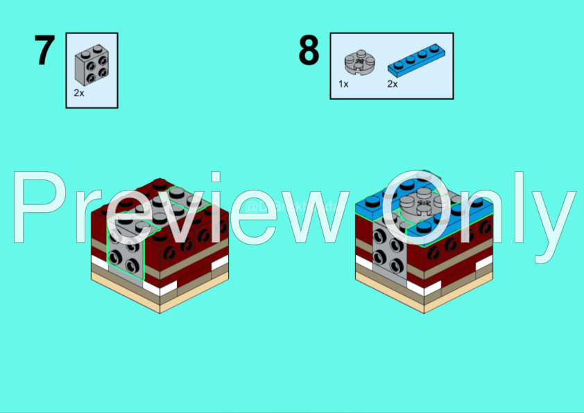 LEGO MOC Revali (Breath of the Wild) Brickheadz by DrBrickheadz ...