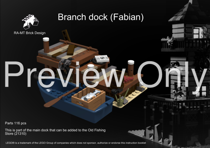 Lego Moc Branch Dock Fabian By Ra Mt Brick Design Rebrickable