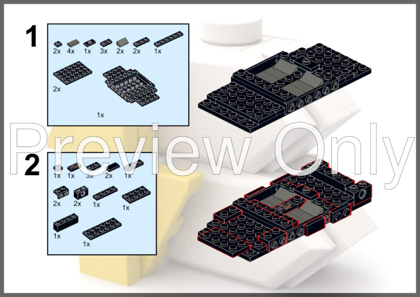 LEGO MOC TNBA Batmobile (V2 - 8StudsWide Car) by BricksFeeder ...