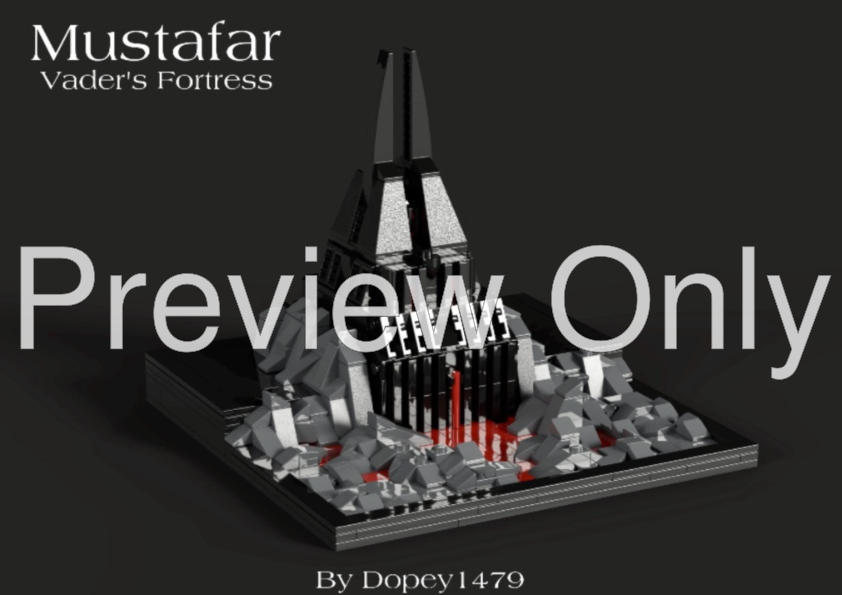 LEGO MOC Vaders Fotress by Dopey1479 | Rebrickable - Build with LEGO