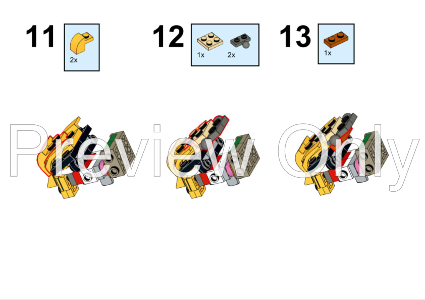 Lego Moc Pikachu By Bbchai Rebrickable Build With Lego