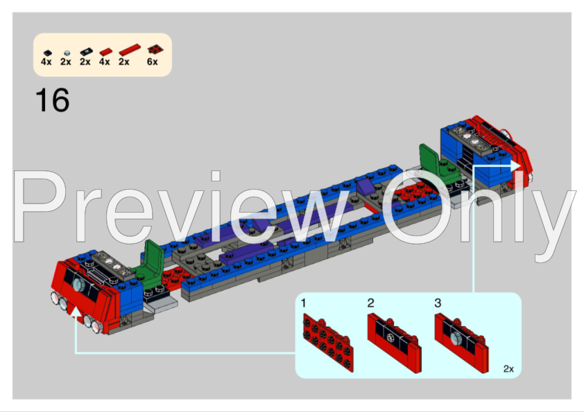 LEGO MOC Cargo Electric Locomotive by Oninino | Rebrickable - Build ...