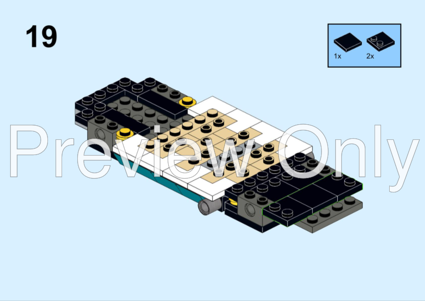 LEGO MOC City Vintage Car by TheBoostedBrick | Rebrickable - Build with ...