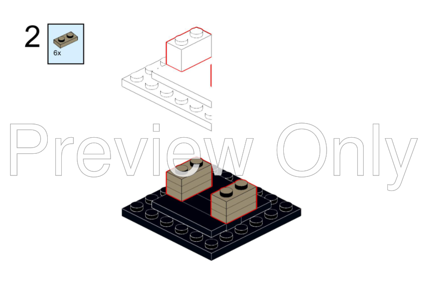 LEGO MOC Mr. Monk BrickHeadz by NinjaChips20 | Rebrickable - Build with ...