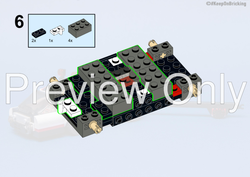 LEGO MOC 76896 Aircraft TUG by Keep On Bricking | Rebrickable - Build ...