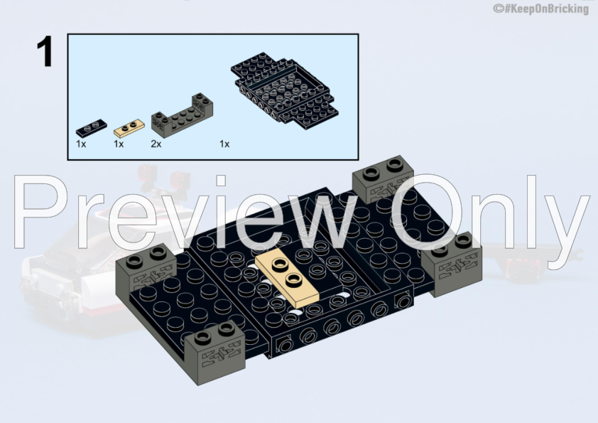 LEGO MOC 76896 Aircraft TUG by Keep On Bricking | Rebrickable - Build ...