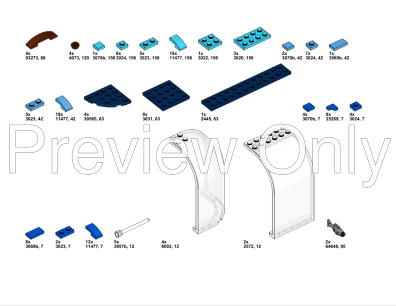 LEGO MOC Noah's Ark by Superesc | Rebrickable - Build with LEGO