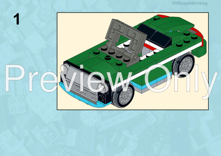 LEGO MOC 31113 Tractor & Cabrio by Keep On Bricking | Rebrickable ...