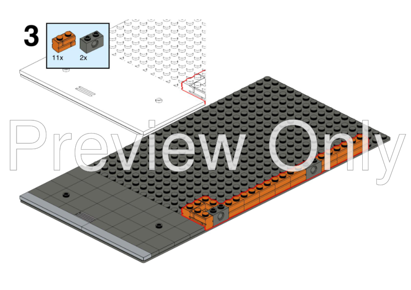 LEGO MOC Modular Subway Entrance by klosspalatset | Rebrickable - Build ...