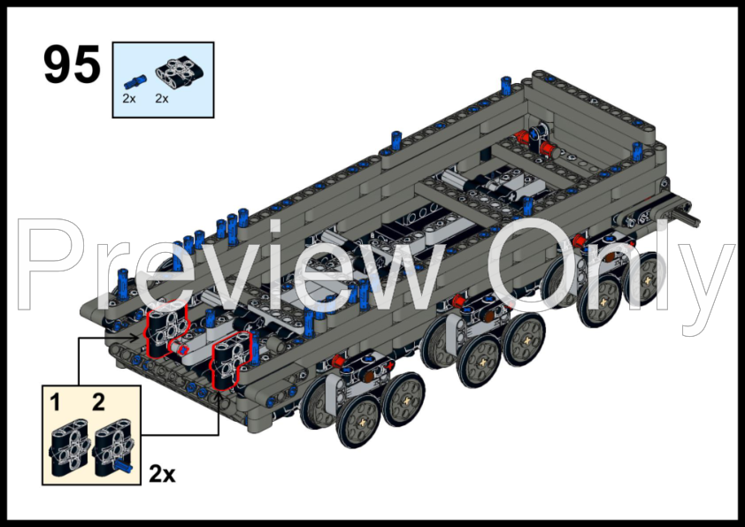 LEGO MOC-65617 WW2 Tank Ferdinand RC by Borekity | Rebrickable - Build ...